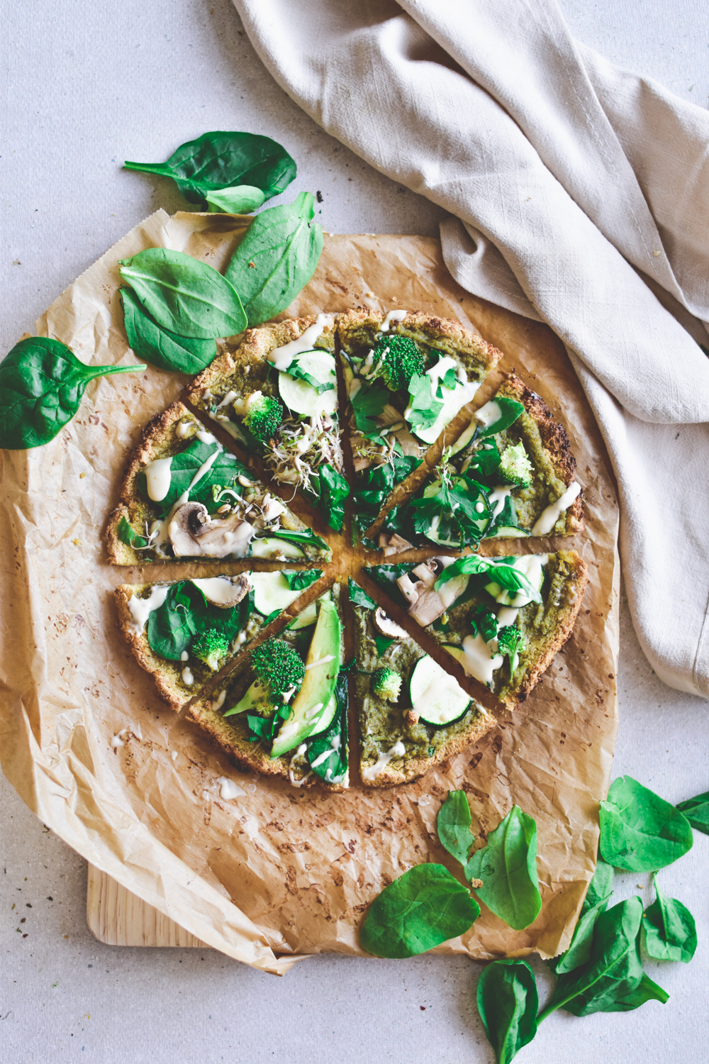 Quinoa Pizza • Thu Minh Ngo